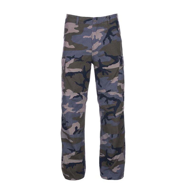 Pantalon Treillis Militaire homme, camouflage ou vert kaki, unis