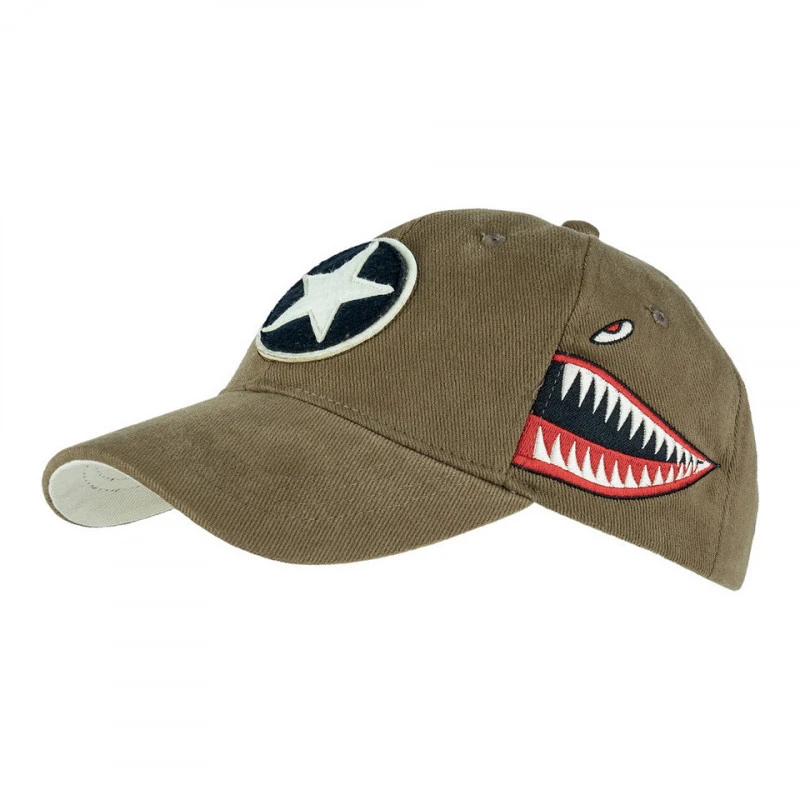 Baseball Cap Brushed P-40 curtiss