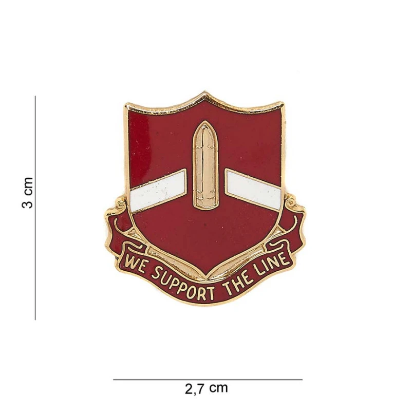 Badge : 28th Field Artillery Regiment we support R8013