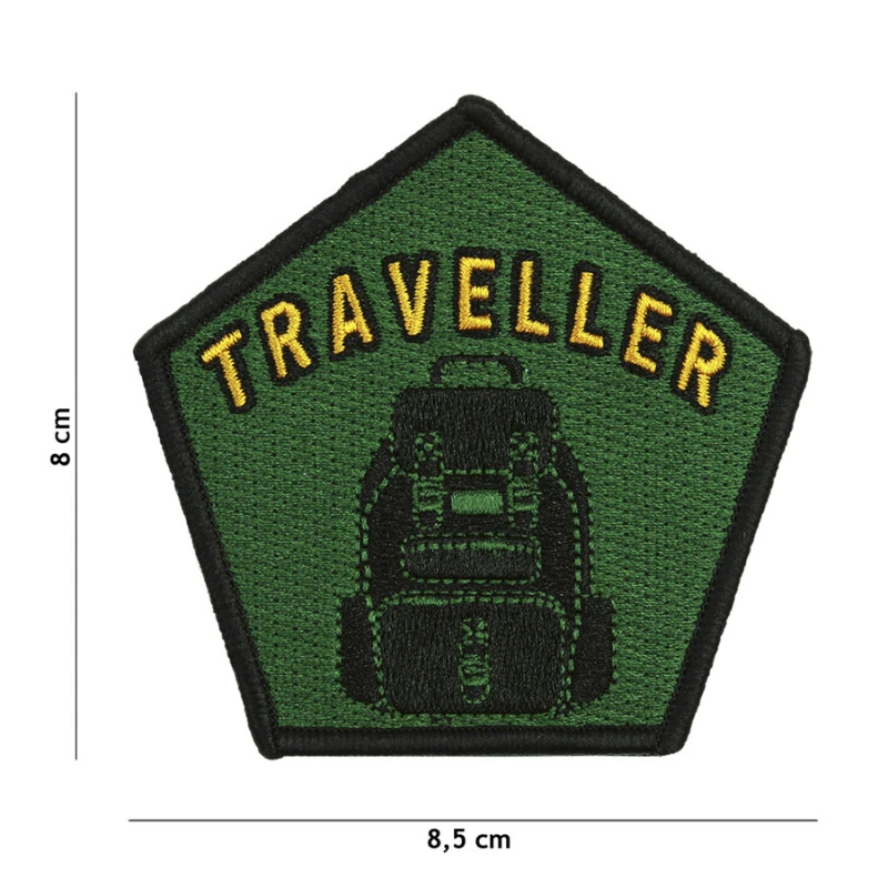 Patch : Traveller avec velcro R2034