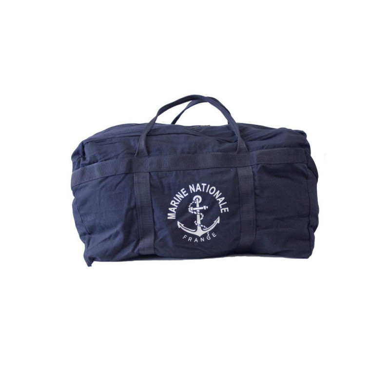 Sac TAP Marine Nationale toile coton pm - Bleu