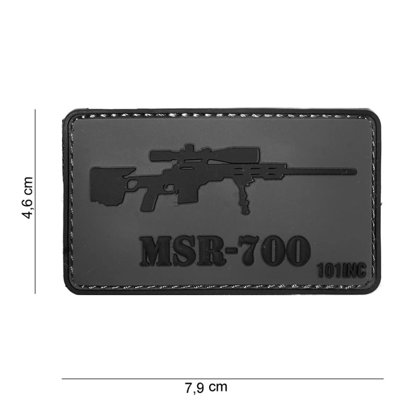 Patch 3D PVC : MSR-700 R15084